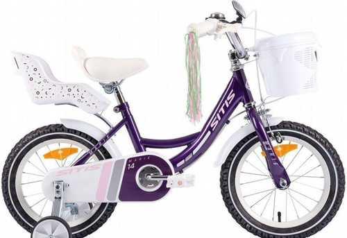 Велосипед sitis marie 14" (2023) Violet Tag87