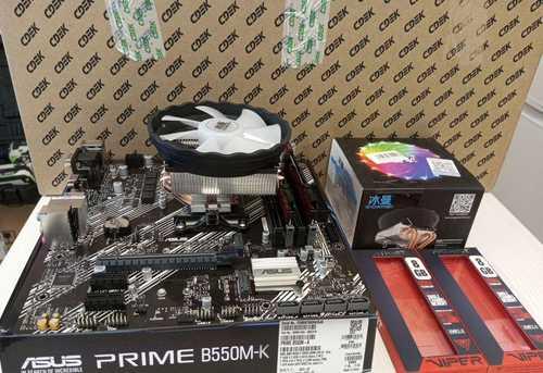 Сборка Ryzen 5 5600G+AsusPrime B550+16Gb ddr4 4Ghz