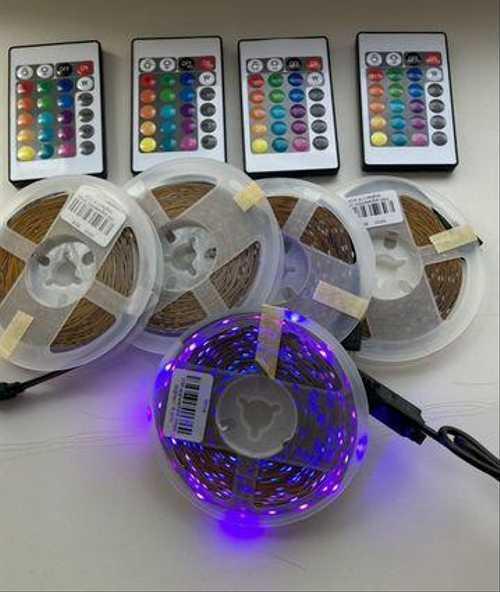 Светодиодная лента 10 метров RGB 5050