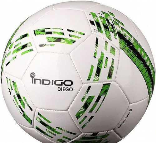 Мяч футбольный №5 indigo diego любительский