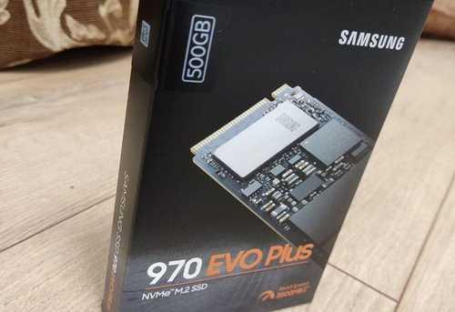 SSD накопитель Samsung 970 EVO Plus M.2 2280 500 Г