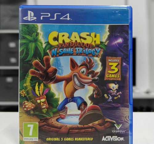 Crash Bandicoot N'Sane Trilogy (PS4)
