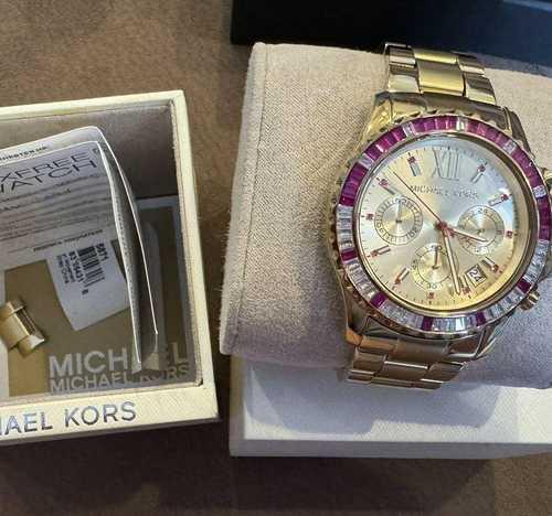 Часы женские michael kors золотые