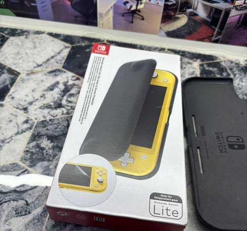 Оригинальный чехол Flip Cover Nintendo switch lite
