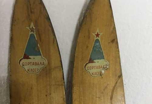 Лыжи деревянные СССР