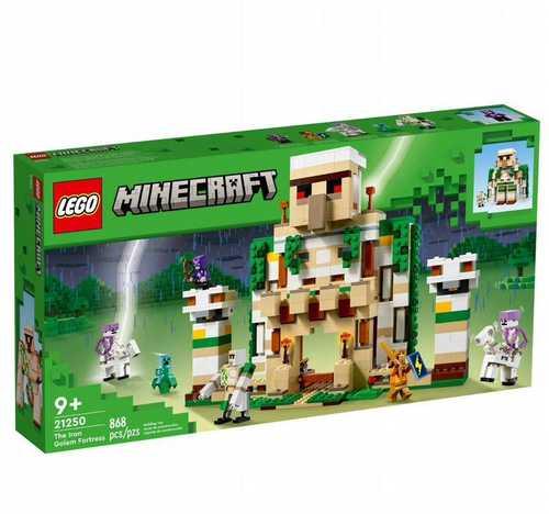 Новый конструктор lego Minecraft 21250 The Iron G