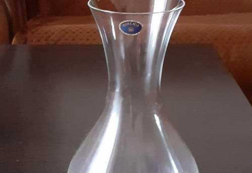 Графин Богемское стекло или ваза для цветов