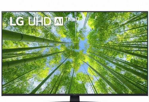 Телевизор LG 43UQ81009LC Smart 4K (43 ", Черный)