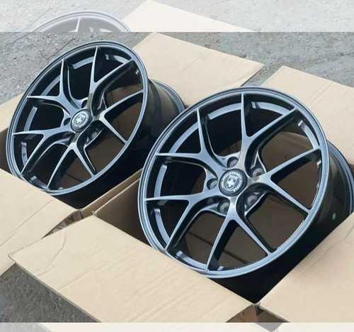 Диски R 17 5*114.3 ет 35 HRE Темный Хром