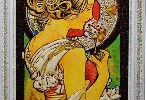 Картина из янтаря - Женский портрет Array