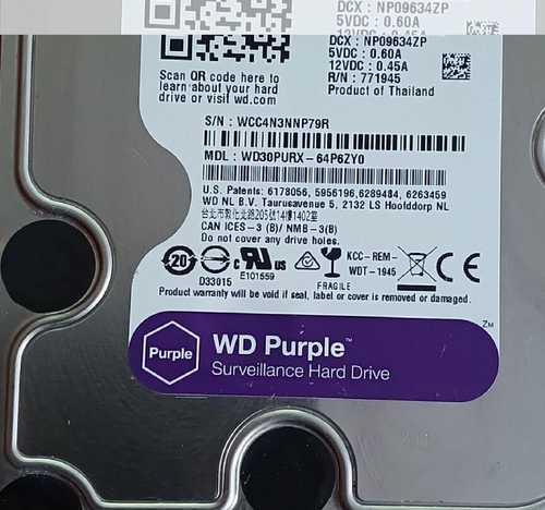 Wd purx 3 tb