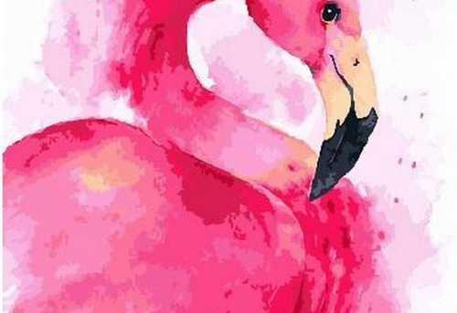 Картина по номерам PK 30005 Розовый фламинго 40*50