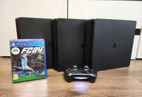 Sony PS4 slim 1tb+40 игр 1,2,3 ревизия