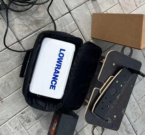 Эхолот lowrance elite 9 ti с датчиком 3 в 1
