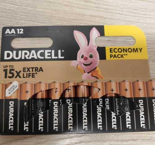 Батарейки Duracell AA/AAA (12 шт)