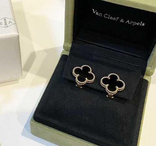 Van cleef серьги