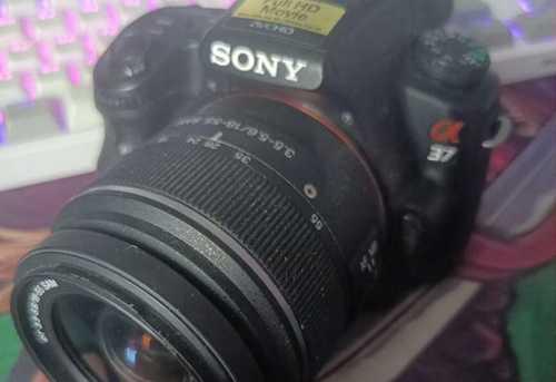 Зеркальный фотоаппарат sony a37