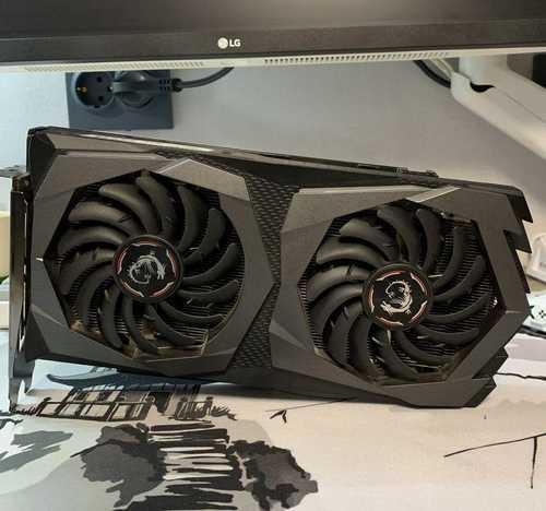 Видеокарта Gtx 1660ti msi gaming x 6 gb