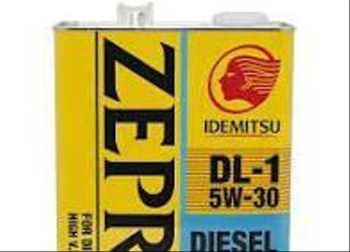 Idemitsu zepro diesel DL-1 5W-30 масло мот. 4л