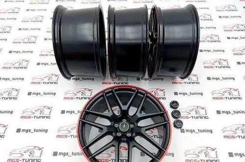 Кованые диски R22 5x112 Mercedes AMG + колпачки Ч