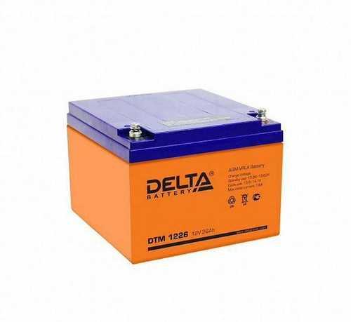 Аккумулятор ибп Delta DTM 1226 Новый. С гарантией