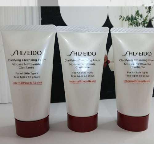 Shiseido очищающая пенка