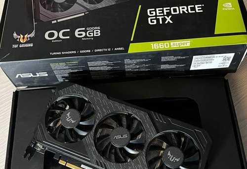 Видеокарта asus TUF Gaming GeForce GTX 1660 super