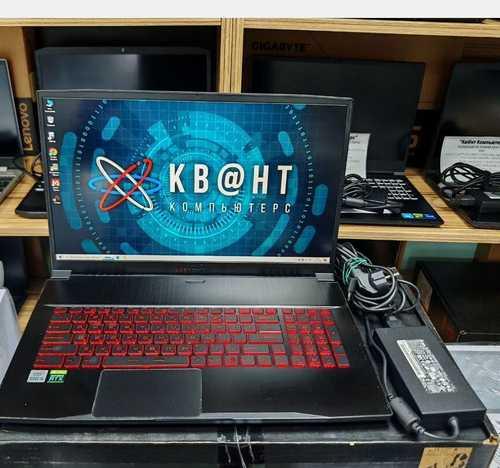 Игровой ноутбук MSI с большим 17.3" экраном