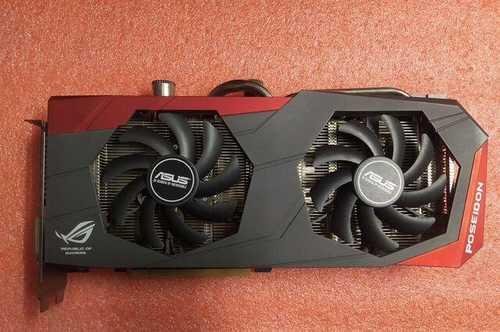 Asus GeForce GTX 770 poseidon 2Gb с гарантией