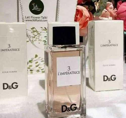 Dolce gabbana 3 l imperatrice