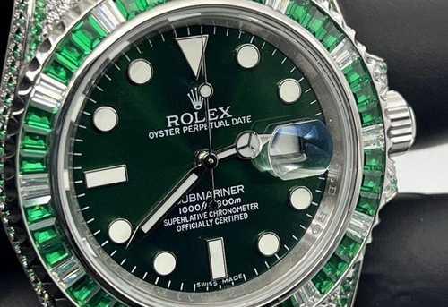 Часы Rolex Submariner 40mm Diamond Green