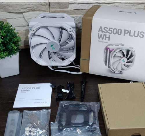 Кулер для процессора Deepcool AS500 plus wh