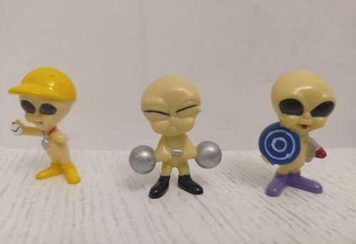 Киндер игрушки Инопланетяне, цена указана за 3 шт