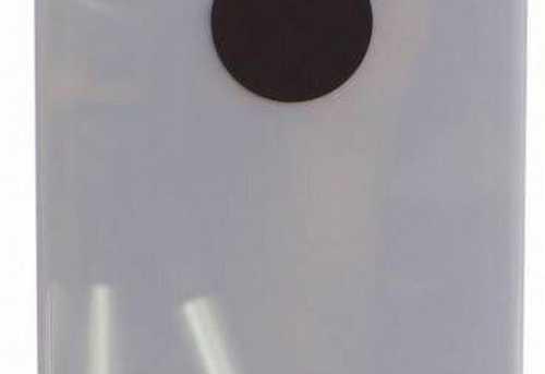 Задняя крышка для iPhone X Серебро с широким отвер