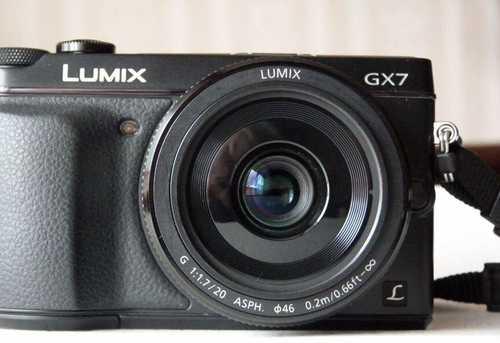 Фотоаппарат panasonic lumix dmc-gx7c