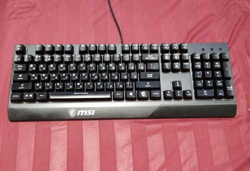 Игровая клавиатура Msi vigor GK30
