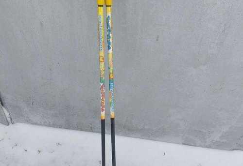 Лыжные палки детские 90 см