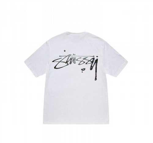 Футболка Stussy Mercury белая оригинал