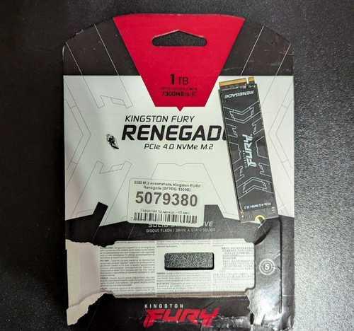 Kingston fury renegade ssd m2 1tb