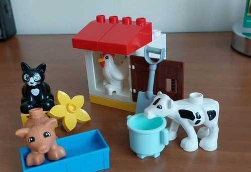 Lego duplo ферма животные