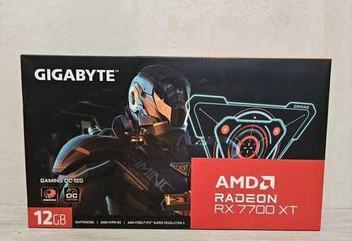 Видеокарта gigabyte Radeon RX7700XT gaming OC 12гб