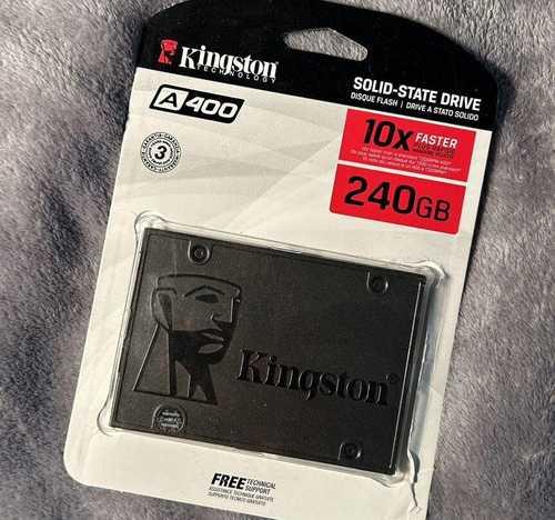 240 гб 2.5" SATA накопитель Kingston A400