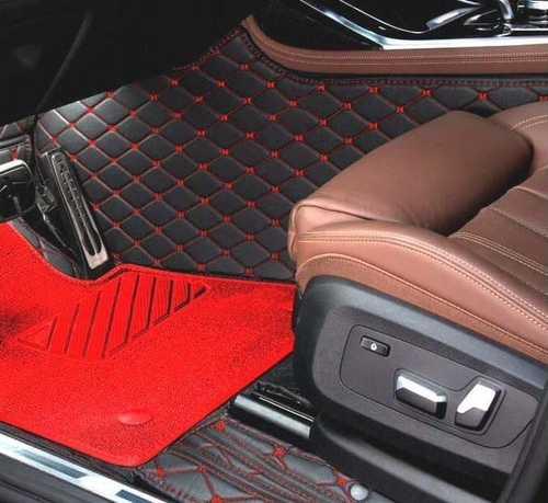 3D Коврики Audi Q7 Q5 Q8 из Экокожи