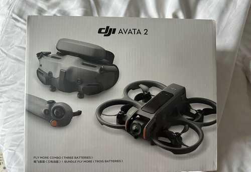 Dji avata 2 fly more combo 3 батареи