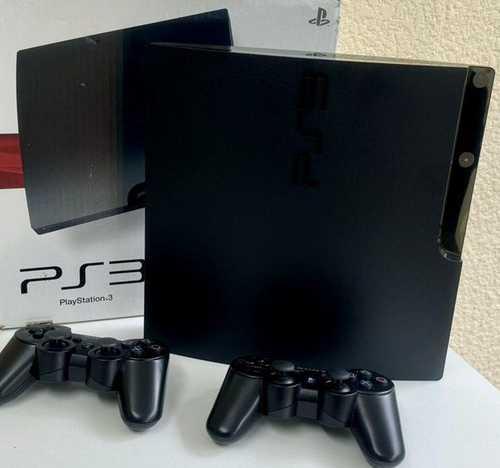 Sony PS3 slim 320gb прошитая