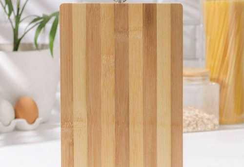 Доска кухонная разделочная 20/30 см бамбук