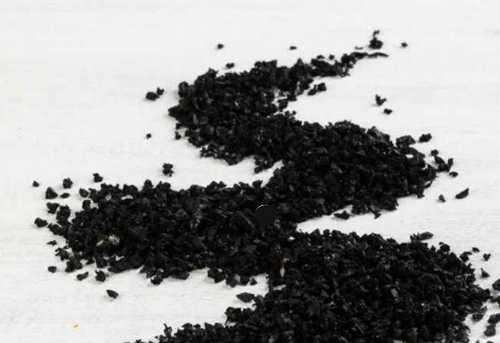 Резиновая крошка черная, фракция 0,5-3 мм, 10 кг