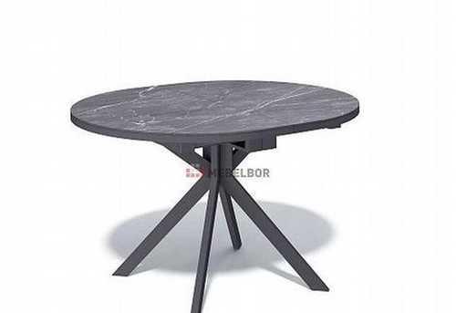 Стол обеденный Kenner DO1100 черный/керамика черна