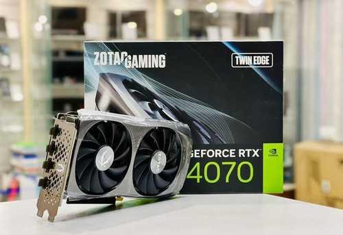 Видеокарта GeForce RTX 4070 Zotac Gaming 12G Новая