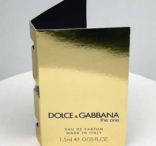 Пробники духов Dolce & Gabbana the One (L) Edp 1.5ml